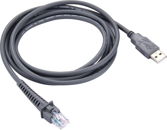 Câble de données série de scanner USB A mâle vers RJ45 de 2 m pour ...