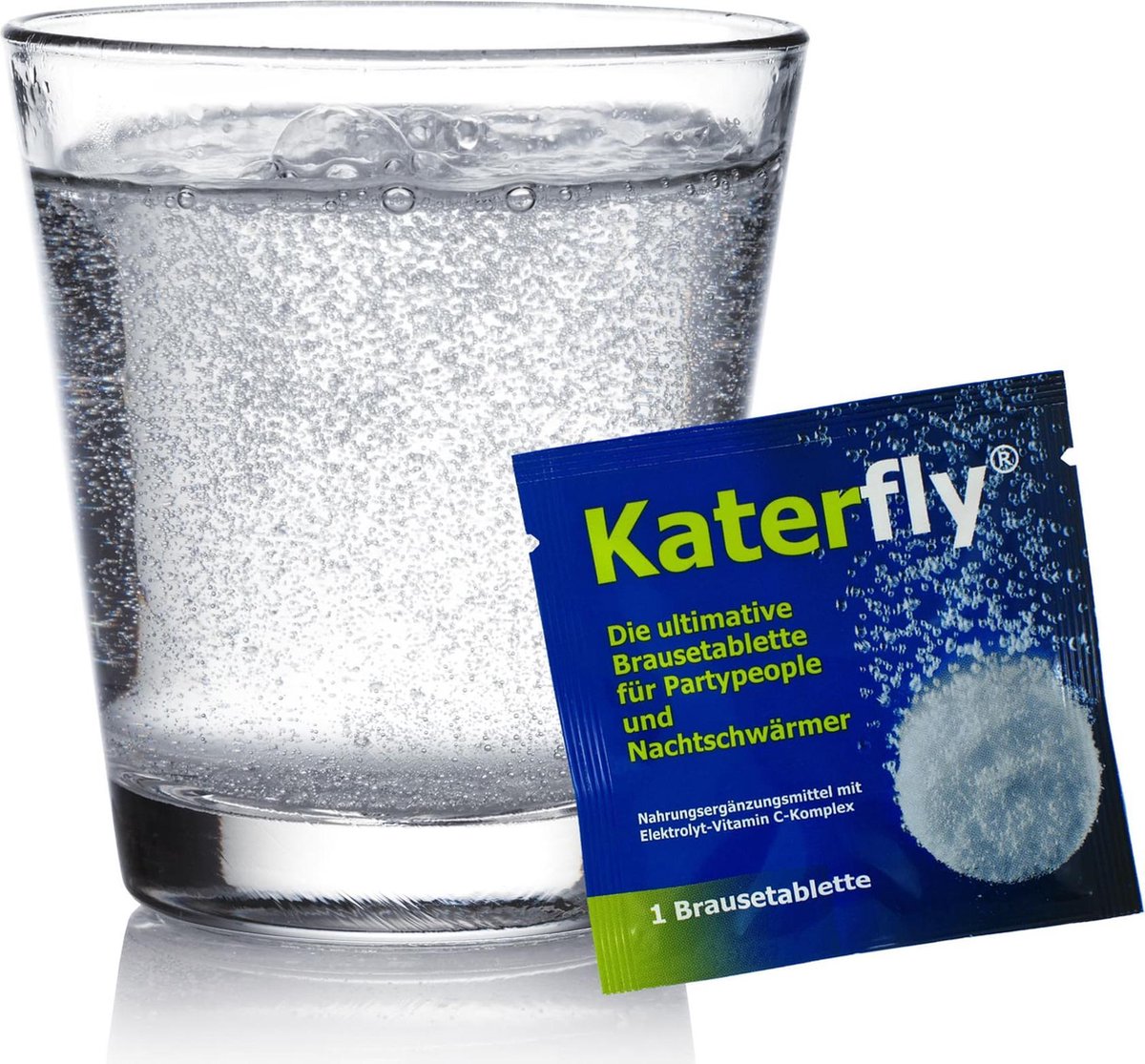 Antikater tablet/ Katerfly/ Katertablet/ Vitaminen - 1 pak met 4 stuks ...