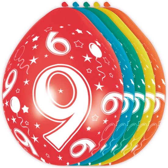 Folat - Ballon 9 jaar | bol