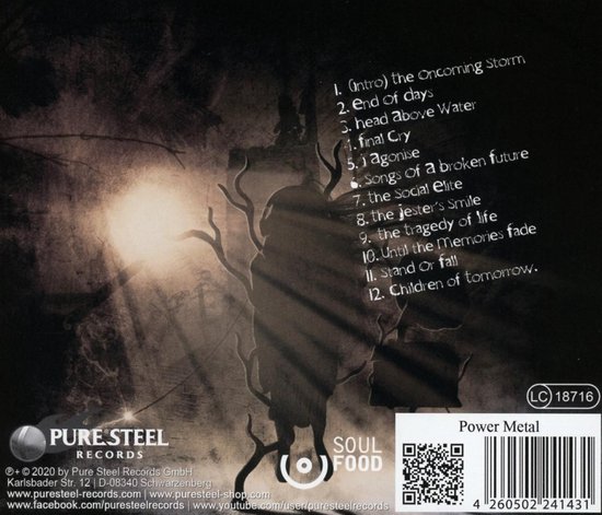 Songs Of A Broken Future, Intense | CD (album) | Muziek | bol.com