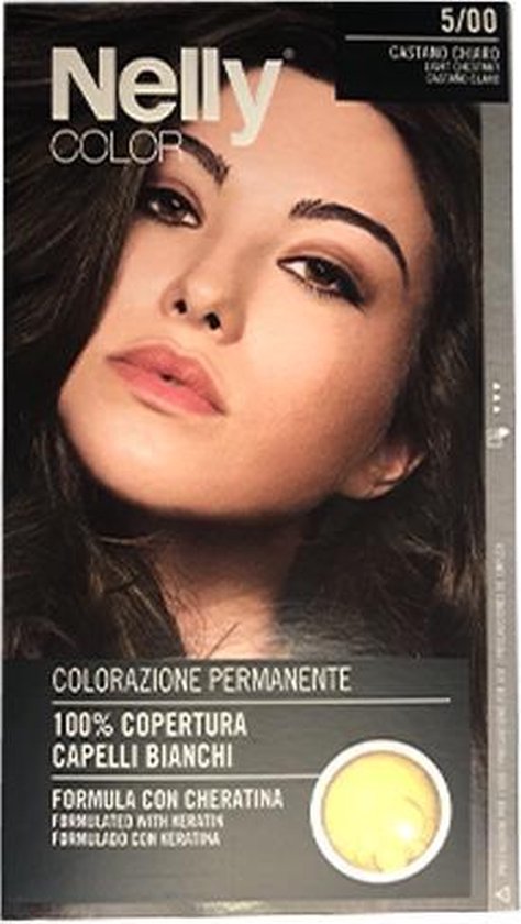 Nelly Color 5/00 Licht Kastanjebruin Haarkleuring | bol