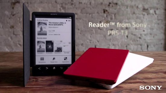 Sony PRS-T3 - eBook reader - 2 GB - 6" monochrome E Ink ( 1024 x 758 ...