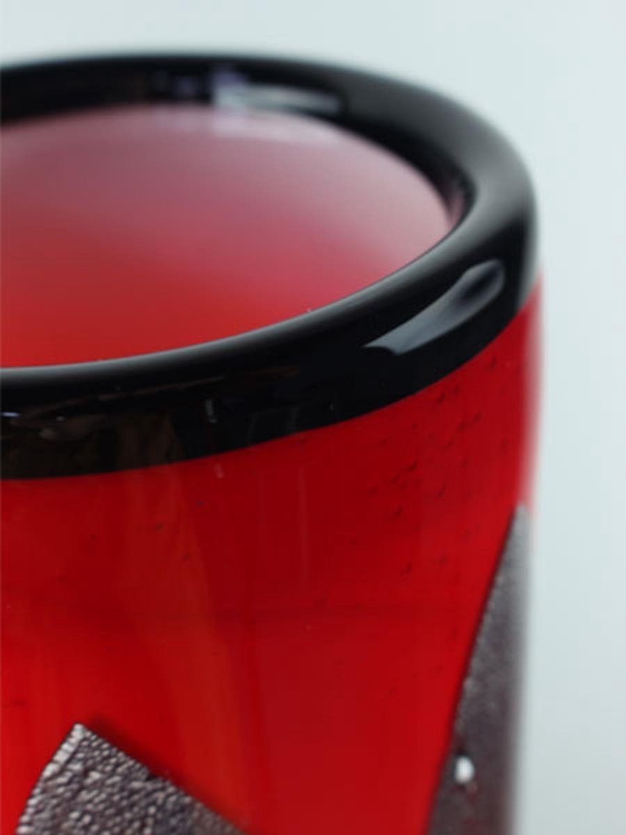 Vaas uit Glas-NZV-409-12x12x32cm | bol.com