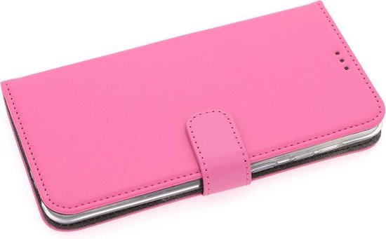 Felroze hoesje Samsung Galaxy A20 Book Case - Pasjeshouder ...