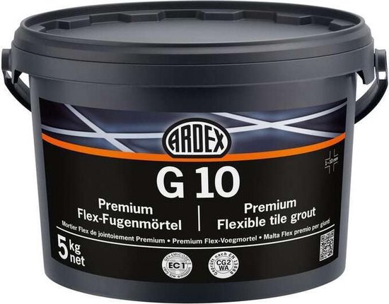 Ardex G10 voegmortel - Premium Flex - basalt - 5 kg | bol
