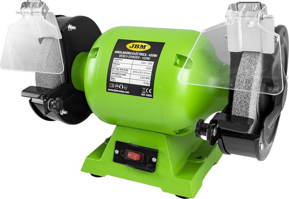 JBM Tools | Elektrische Dubbele slijpmachine 450 watt | bol