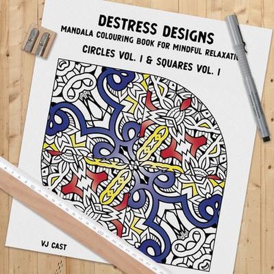 Destress Designs - Circles Vol. 1 & Squares Vol. 1, Vj Cast ...