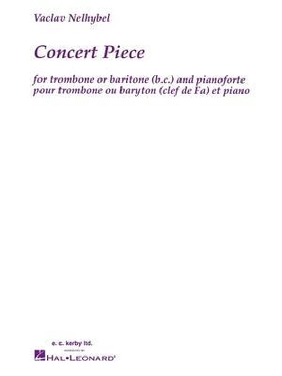 Concert Piece, Nelhybel Vaclav | 9780793572144 | Boeken | bol.com