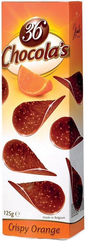 Hamlet Chocolade Chocola's Orange 12 x 125 gram | bol.com