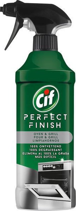 Cif Perfect Finish oven & grill spray - 6 x 450 ml - Voordeelverpakking ...