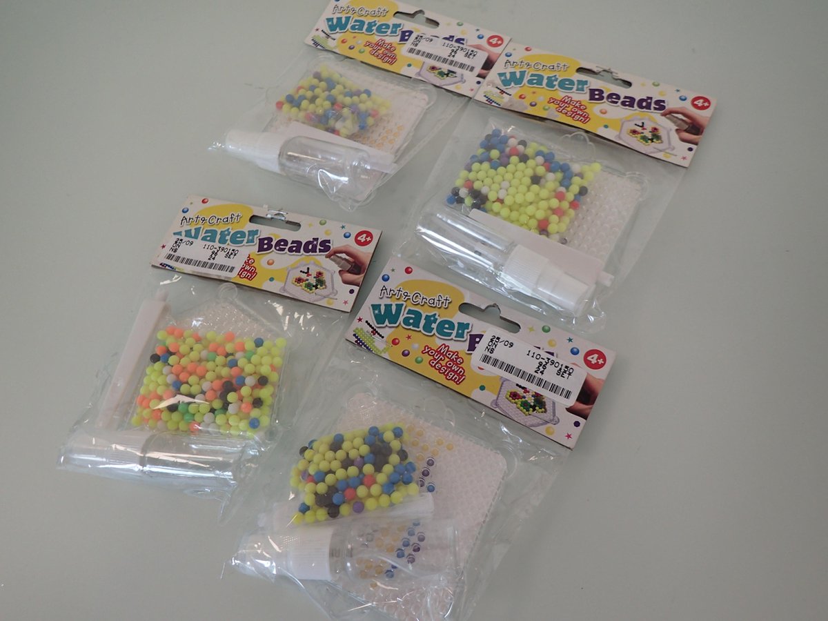 Water kralen knutsel set (4 stuks) | bol.com