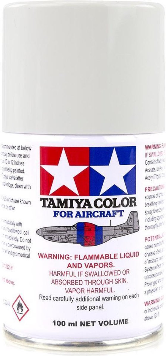 TAMIYA AS-20 InSignia white (US Navy) (spuitbus 100ml) | bol.com