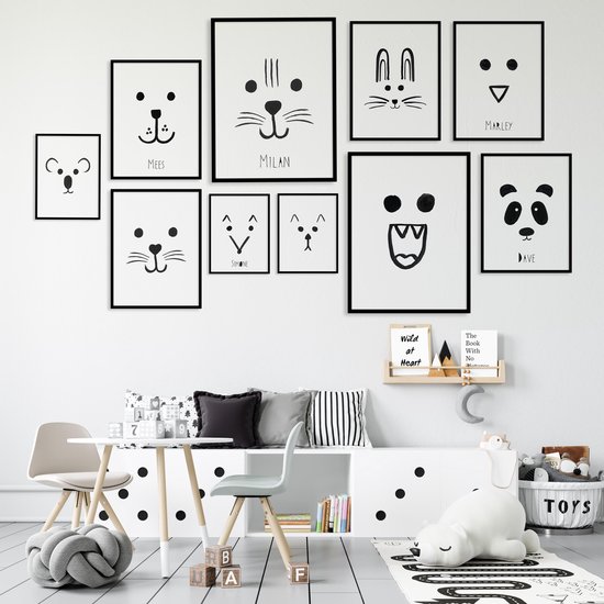 Poster Vos – 30x40cm – Poster Babykamer - Poster Kinderkamer - 210g ...
