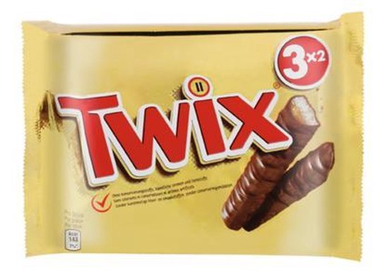 Twix Chocolade Repen 36 x 3pack =108 stuks | bol.com