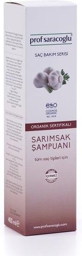 Prof Saracoglu - Knoflook Shampoo 400ml | bol.com