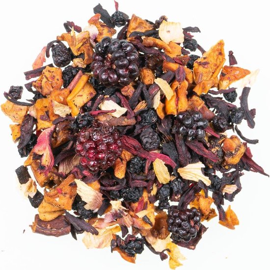 Vruchtenthee met braambessen - 500g losse thee | bol.com