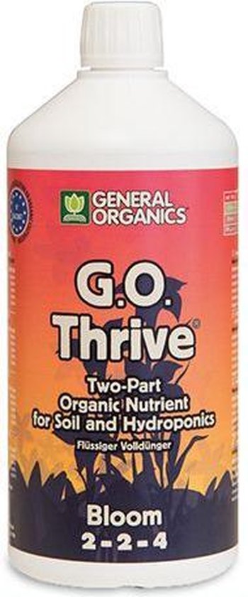 GHE Pro Organic(GO Thrive) BLOOM 0,5 liter | bol