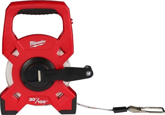 Milwaukee Lange Meetband Glasvezel 30m LTF30-100 - 48225330 | bol.com