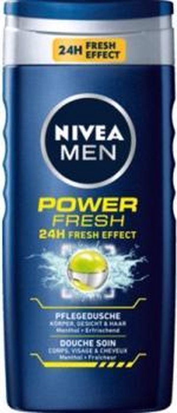 Nivea Douche For Men - Power Fresh 250 ml | bol