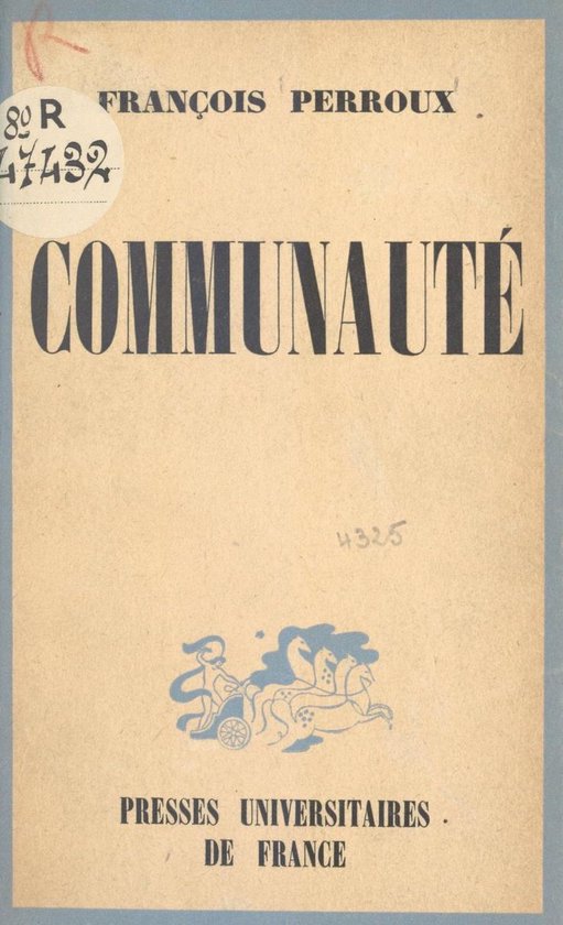 Communauté (ebook), Francois Perroux | 9782705901509 | Boeken | bol