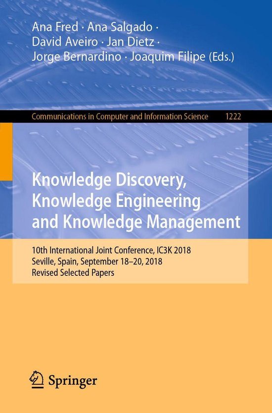 Knowledge Discovery, Knowledge Engineering and Knowledge Management ...