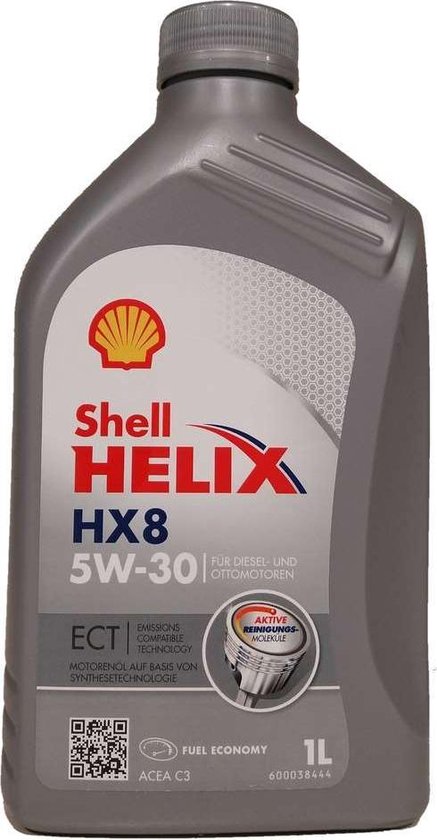 Shell Helix HX 8 ECT 5W30 motorolie Volkswagen 504.00 507.00 Mercedes ...