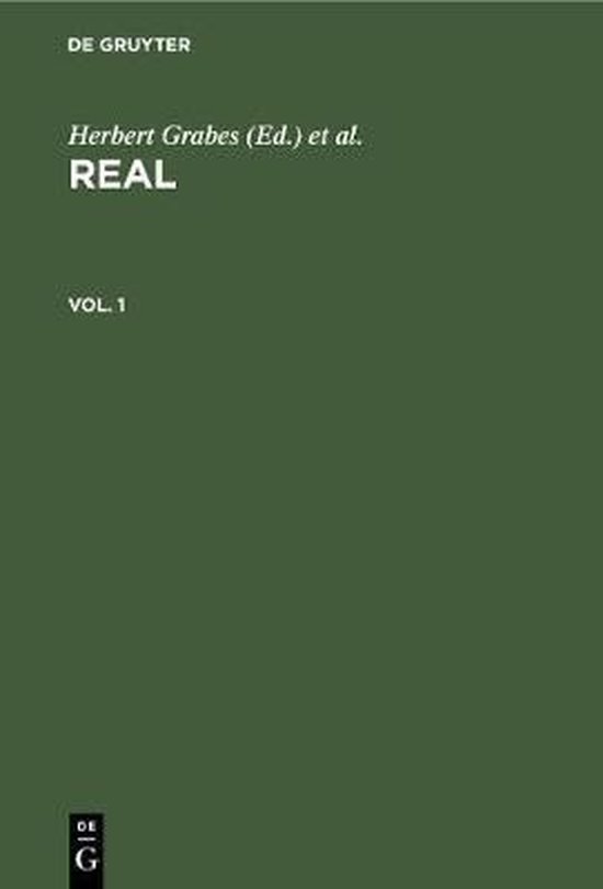 REAL. Vol. 1 | 9783112311295 | Boeken | bol