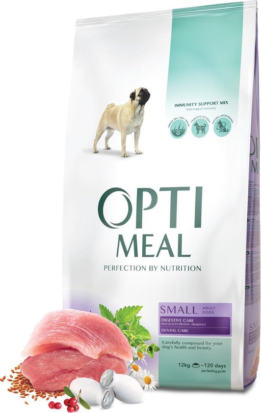 Opti Meal Small Breeds Adult Eend 12 kg | bol.com