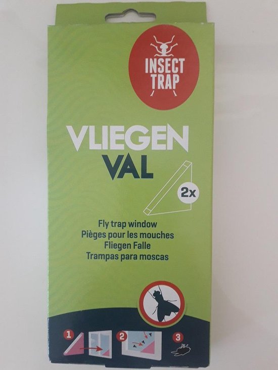 Vliegenval - insectenval - 2 stuks in verpakking | bol.com