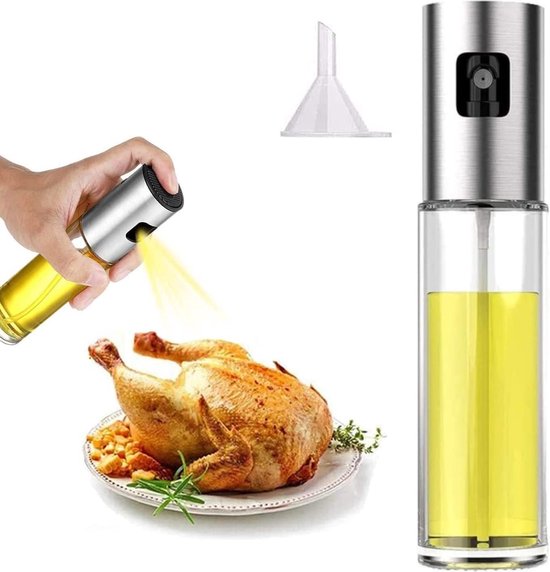 Oliesprayfles, 100 ml azijnspraydispenser, dressing-spray, grilling ...