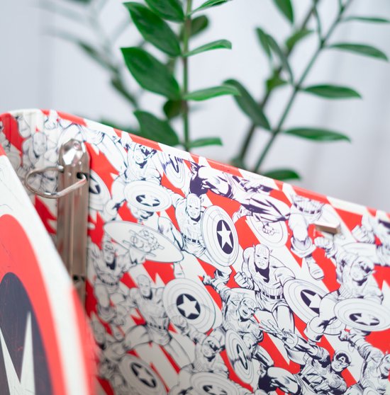 Marvel: Captain America Shield 4 Ring Binder | bol