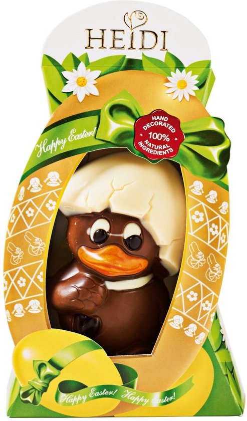 Heidi chocolade Eend in eierdop - 75g | bol