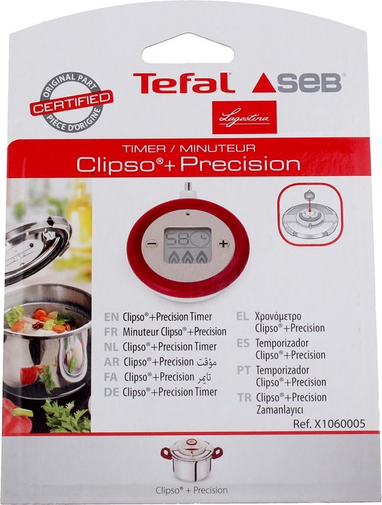 Timer SEB Retro Deco Snelkookpan Plastic | bol