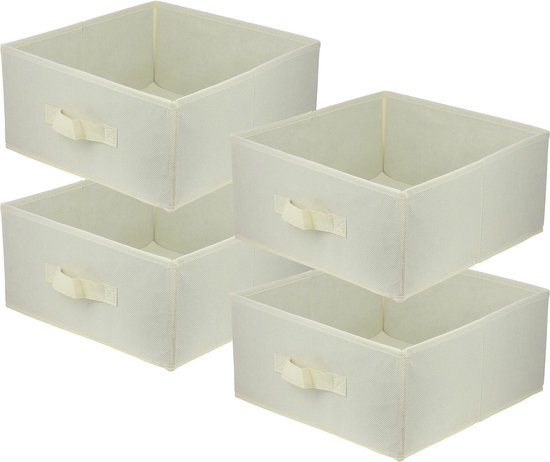 Opbergdoos, opvouwbare opbergdozen, 31 x 31 x 15 cm, lade-organizer ...