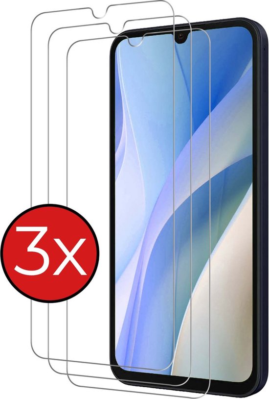 Screenprotector Geschikt voor Samsung A15 Screenprotector Glas Gehard Tempered Glass -... | bol