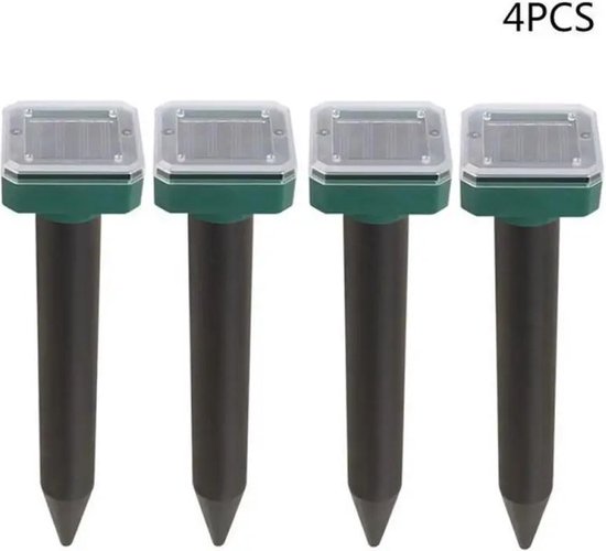 Ultrasone Muizenverjager - Zonne-Energie - Waterdicht - Afstotend Voor ...