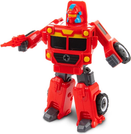 Transform Robot brandweerauto. Transforming fire truck. | bol