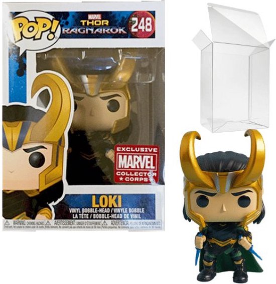 Funko Pop! Marvel: Loki #248 (Two Blades Finale Outfit) Collector Corps ...