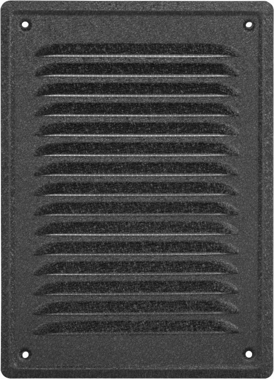 Ventilatierooster Grafiet - Rechthoekig Luchtrooster - Ventilatie ...
