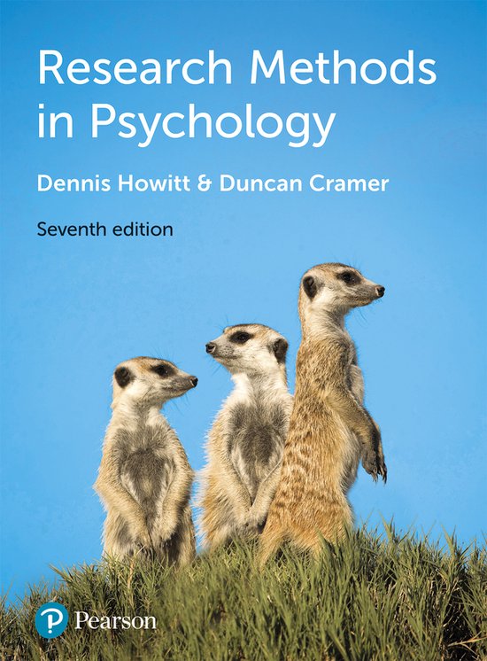 Research Methods in Psychology, Dennis Howitt | 9781292461595 | Boeken ...