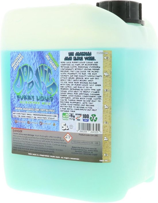 Dodo Juice Furry Liquid Microfiber Wash - 5000ml | bol.com