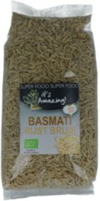 It's Amazing Basmati Rijst Bruin - 500 gr | bol