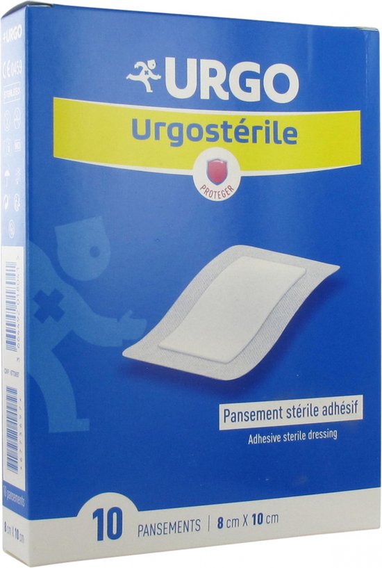 Urgo Pansement Adhésif Stérile 8 x 10 cm 10 Pansements | bol