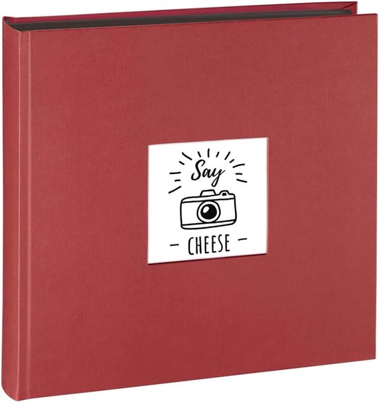 Fotoalbum 30x30 cm (fotoboek met 100 zwarte pagina's, album voor 400 ...