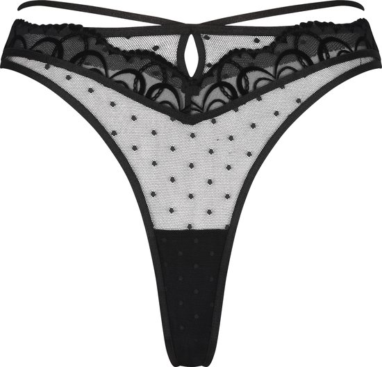 Hunkemöller String Pippa Zwart M | bol
