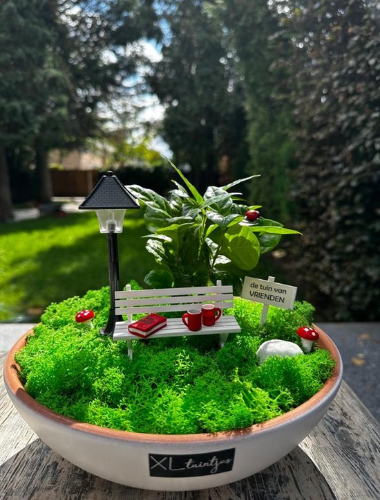 XL Tuintjes | Love M-I | Handgemaakte Persoonlijke Miniatuurtuinen ...