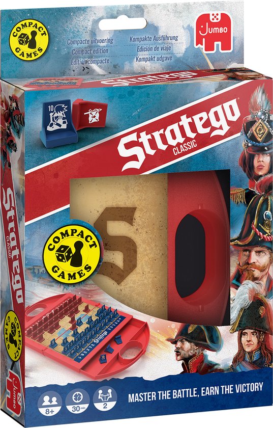 Jumbo - Stratego Compact - Reisspel - Bordspel | Games | bol