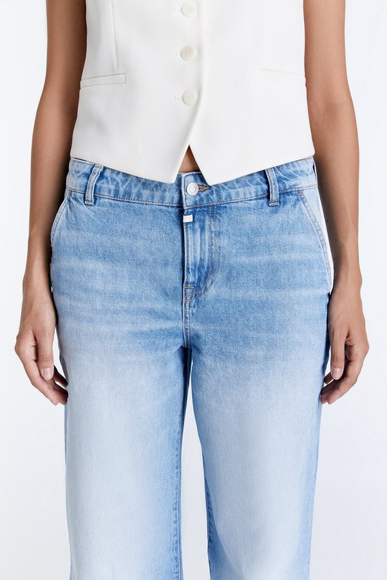COJ - Maxine - Wide Leg Jeans - Light Blue | bol