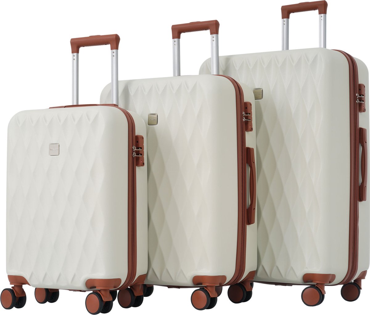 Blazelife Kofferset - Koffer Set - 3 Delig - Reiskoffer set ...