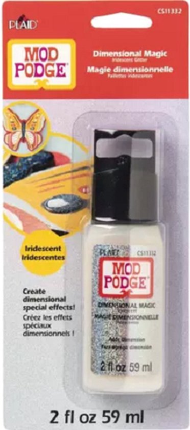 Mod Podge Dimensional magic - iridescent glitter | bol